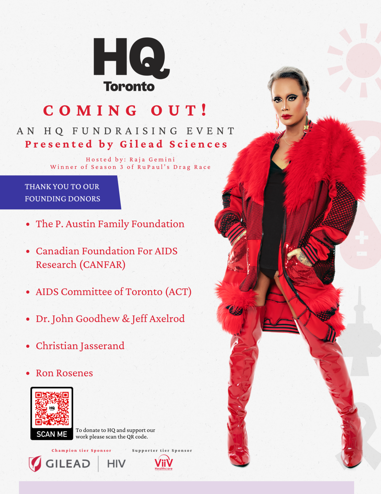HQ's Coming Out Fundraiser Event - HQ Toronto